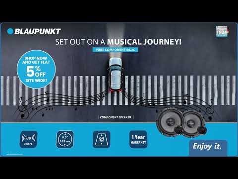 Blaupunkt Pure Component 66.2 C | Car Accessories | Car Audio | India