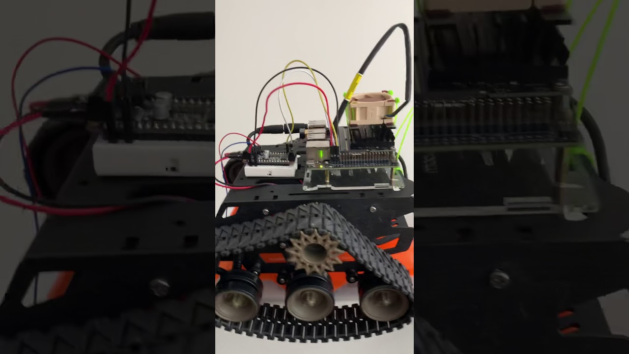 JetBot Custom Mod (Jetson Nano) #shorts