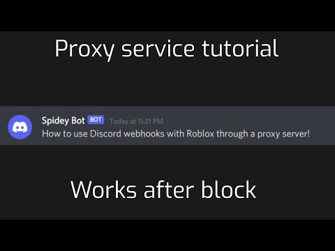 How to use Discord webhooks with Roblox using a proxy server!
