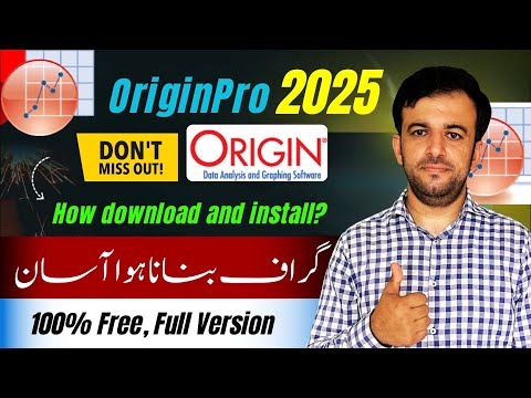 How to Install OriginPro 2025 Full Version for FREE from Official Website | OriginPro Lecture 33