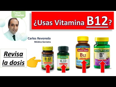 Síntomas de falta de Vit. B12 y la dosis correcta para tratarla (RESUMEN)