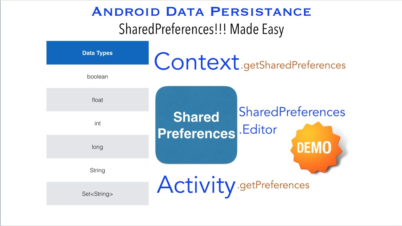 SharedPreferences!!! Made Easy - Android Data Persistence Tutorial - Part 4
