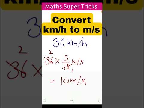 Convert Km/h to m/h and M/h to Km/h