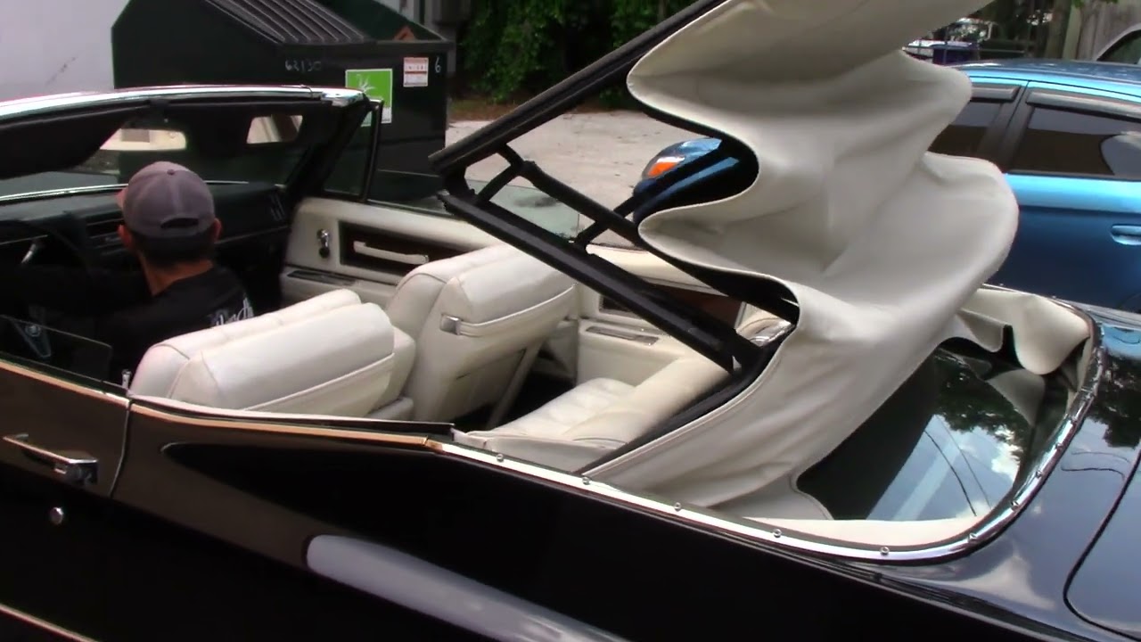 1968 Cadillac Deville Convertible top