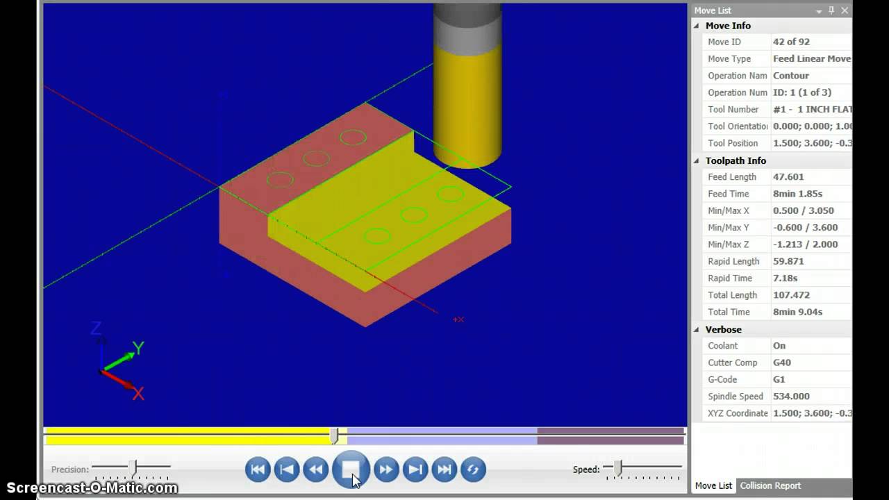 MasterCAM Tutorial#1
