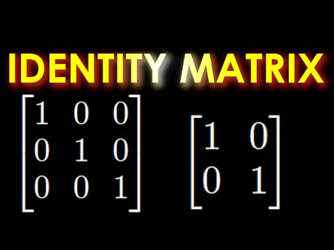 Linear Algebra - Identity Matrix