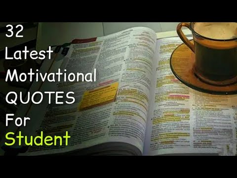 32 Motivational Quotes for Student | Study motivation | Student motivation