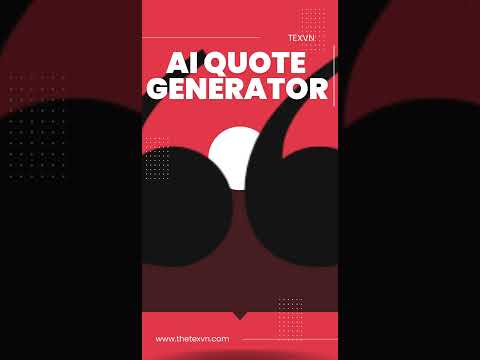 AI Quotes Generator Tool #shorts
