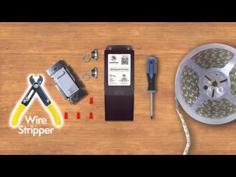 Magnitude 60W 24-volt LED Driver Installation Guide