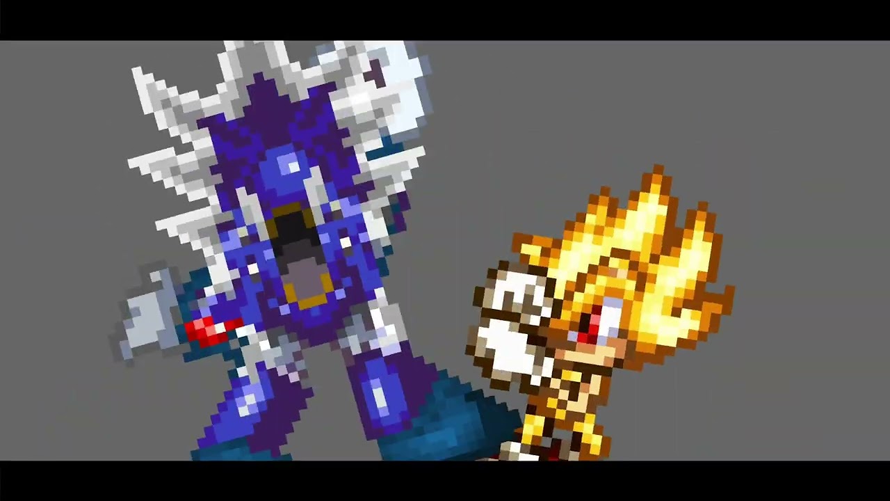 Super Sonic Vs Mechadrix | Style testing