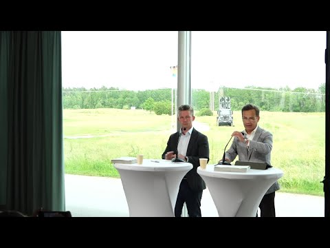 Pressträff med statsministern och försvarsministern på Gotland 23 juni 2025