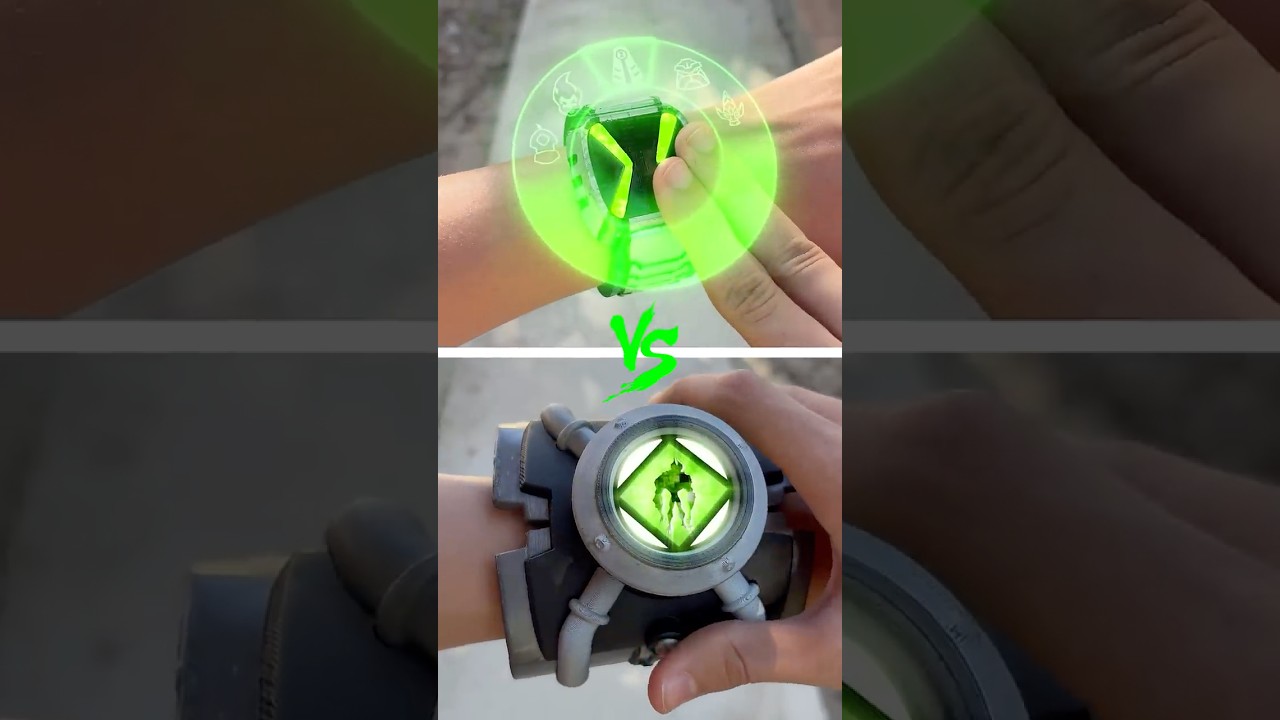 Classic Omnitrix Vs Definitive Omnitrix