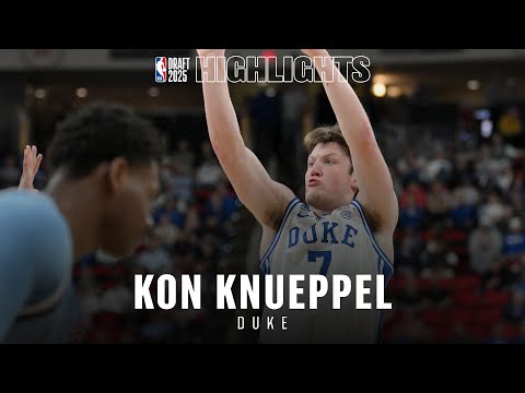 2025 NBA DRAFT HIGHLIGHTS: Kon Knueppel | DUKE