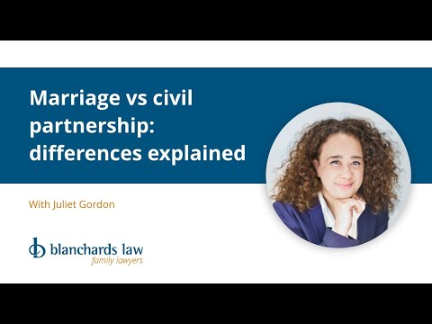 Marriage vs civil partnership: differences explained