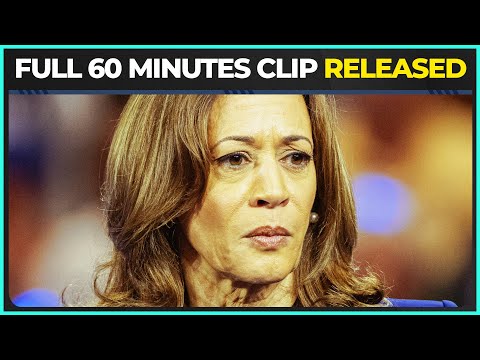 FULL Kamala Harris 60 Minutes Interview Released, But Wait Until You Hear Why