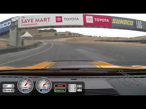 One quick Mustang at Sonoma Raceway
