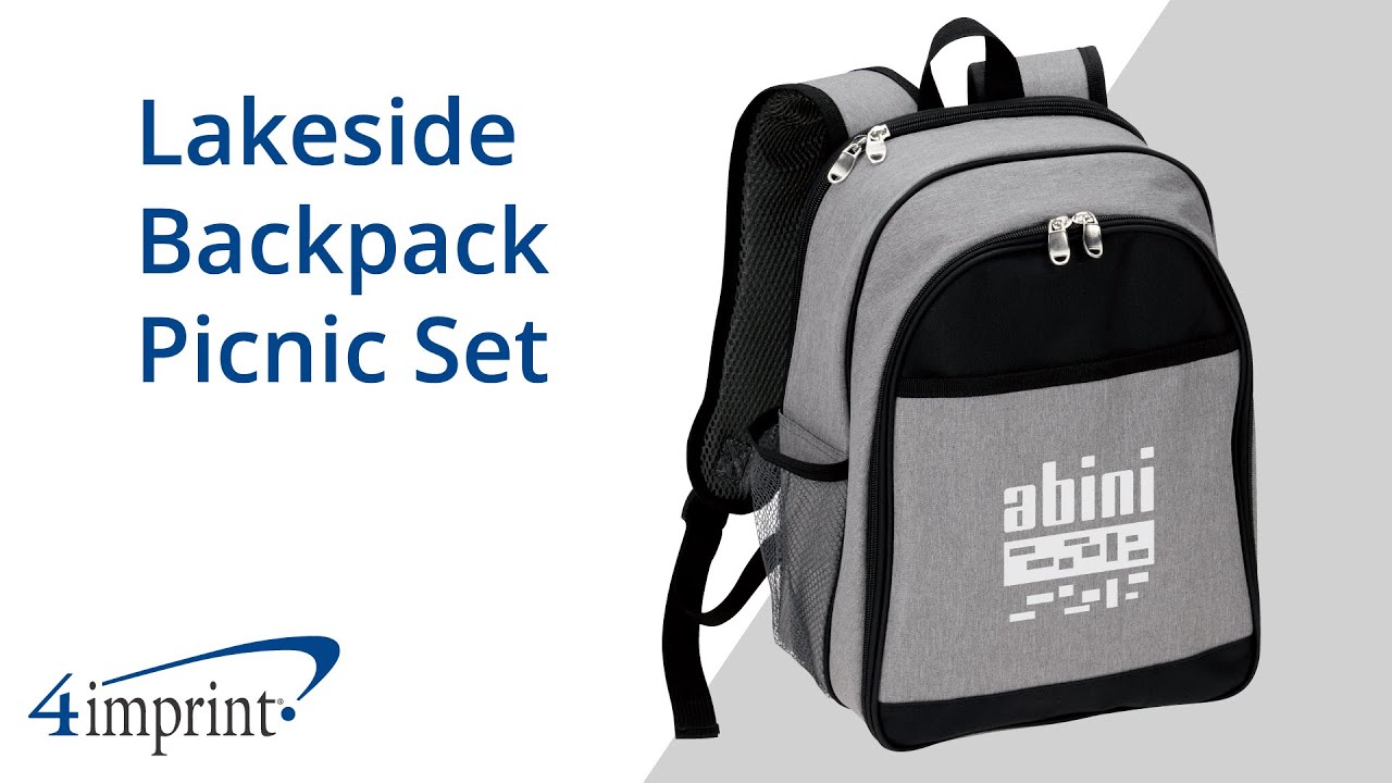 Lakeside Backpack Picnic Set from 4imprint
