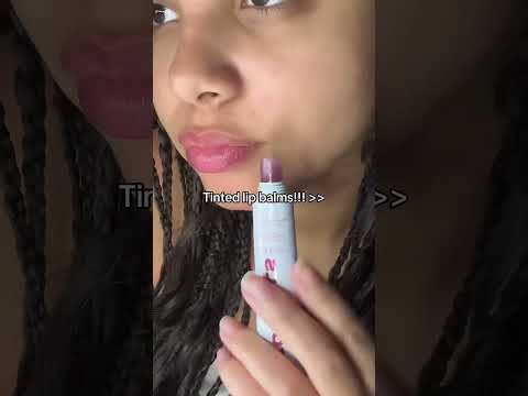 Love me some tinted lip balms ❣️ #smallyoutuber #lipbalm #topicals #makeup