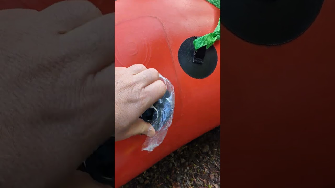 HOW TO IMPROVISE A FIELD REPAIR FOR MISSING ALPACKA PACKRAFT VALVE CAP