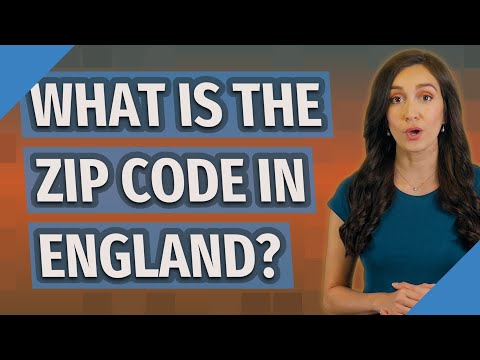What is the zip code in England?