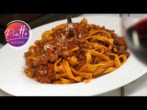 How to Make the REAL Ragù alla Bolognese 🍝 Italian Bolognese Sauce Recipe