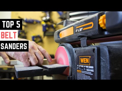 Top 5 Best Belt Sanders for Woodworking, Metalworking