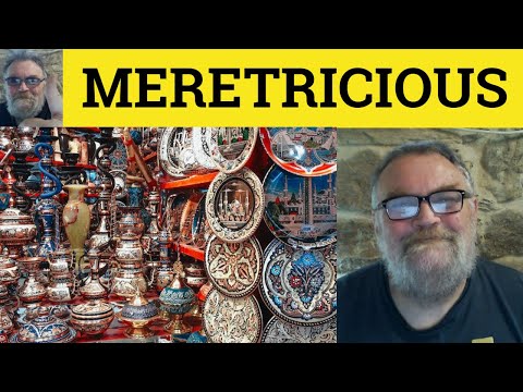 🔵 Meretricious Meaning Meretricious Examples Meretricious Defined Formal Vocabulary Meretricious
