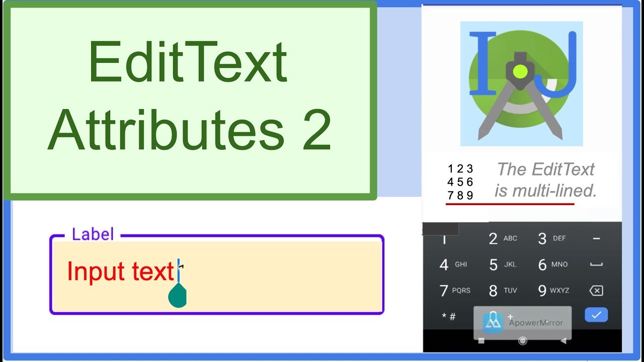 #3 EditText Attributes Pt. 2