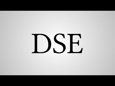 What Does "DSE" Stand For?
