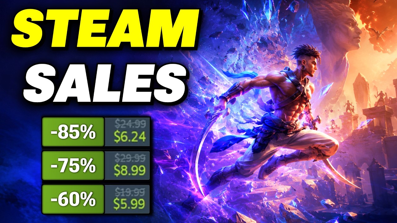 10 CRAZY Steam Deals + FREE Weekend Game You Can’t Miss!