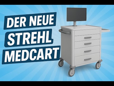 Der neue STREHL MedCart – Der smarte Spitalwagen für jede Notaufnahme!