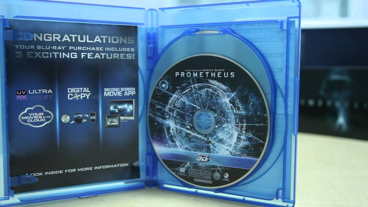 Prometheus 3D Blu-ray Unboxing