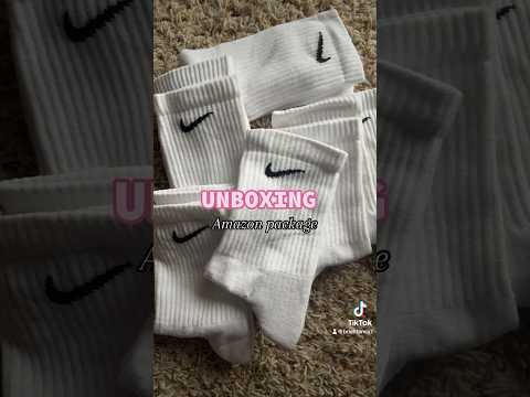 Nike socks 🥰 iykyk 😊 Amazon be coming in clutch #amazon #amazonprime #nike #nikesocks