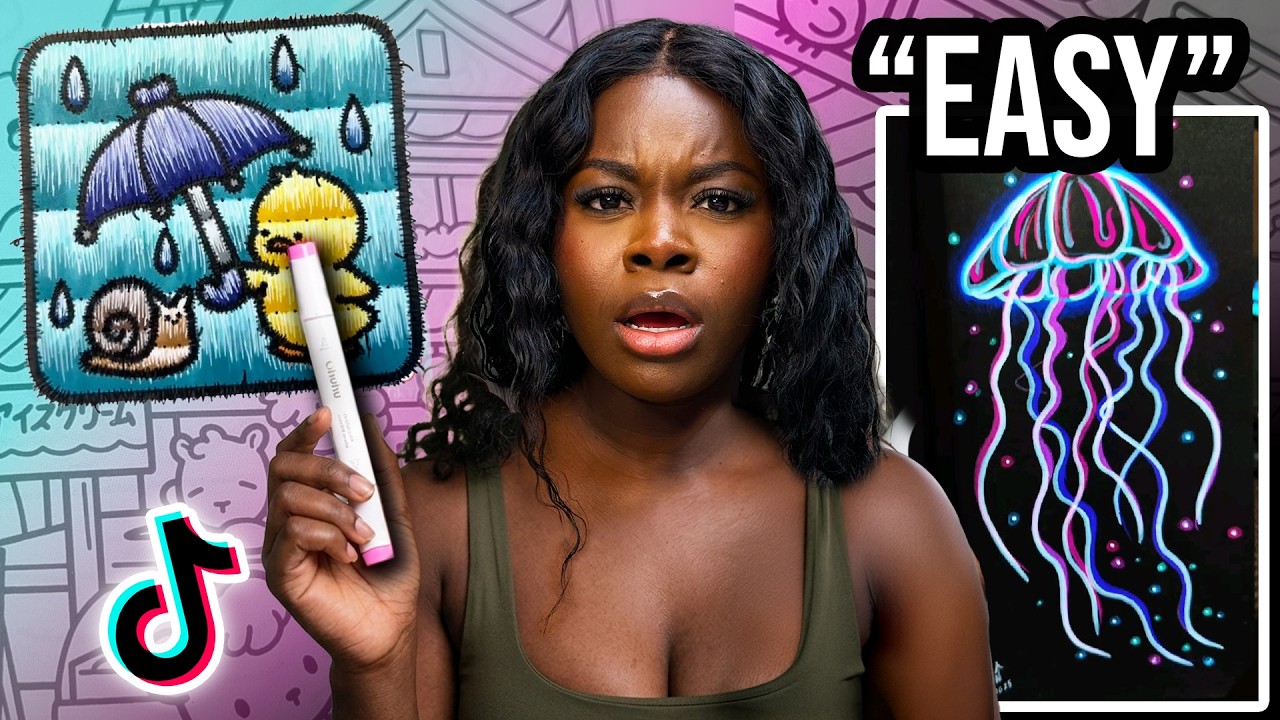 I Tried Viral Coloring Techniques again.. but properly this time