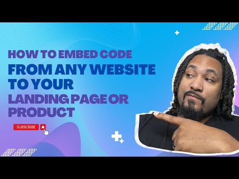 How to Embed Code from Any Website to Your Landing Page or Product