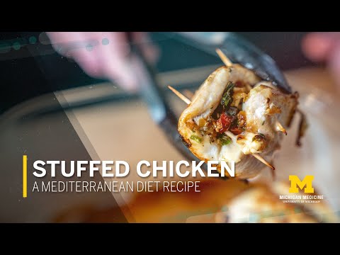 Stuffed Chicken With Feta: A Mediterranean Diet Recipe