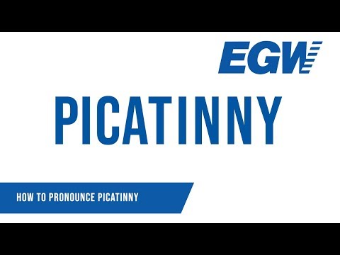 How to Pronounce Picatinny