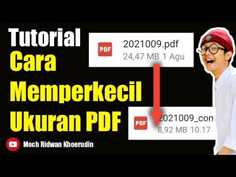 CARA COMPRESS UKURAN FILE PDF MENJADI LEBIH KECIL || I LOVE PDF