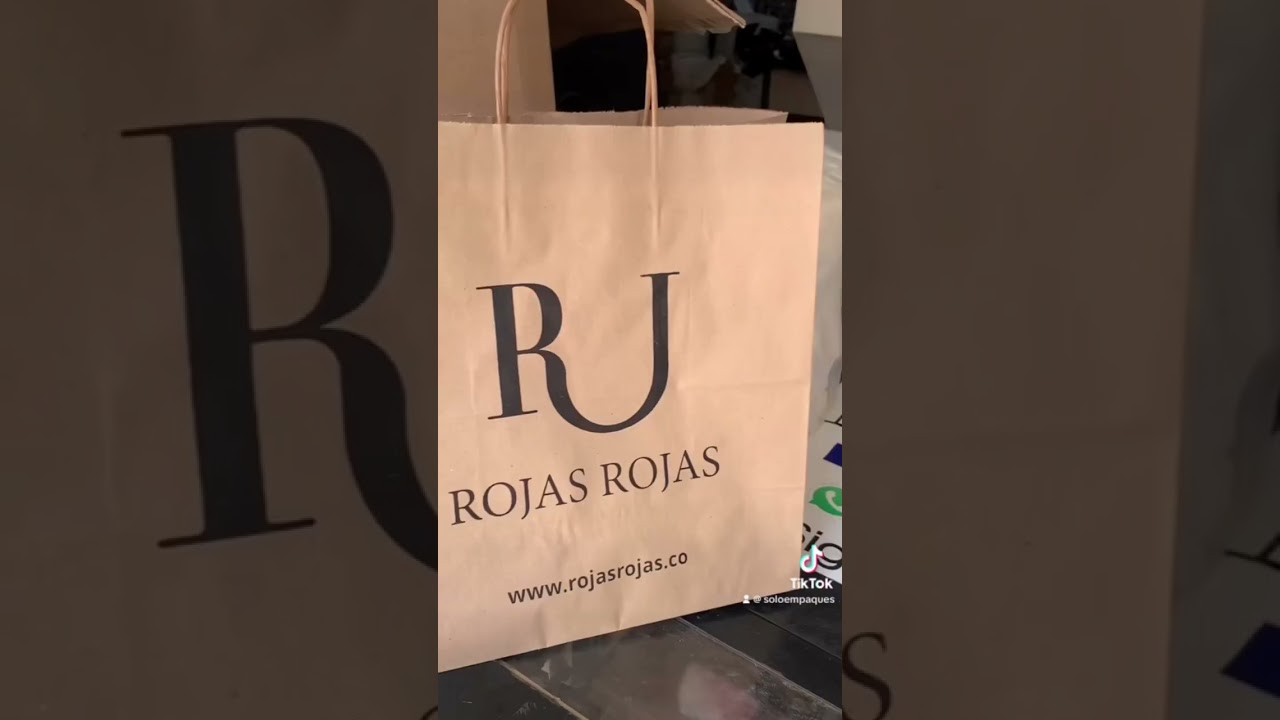 Bolsas de papel Kraft impresas #bolsasbiodegradables #calzado  #publicidad #bolsaskraft #bolsas