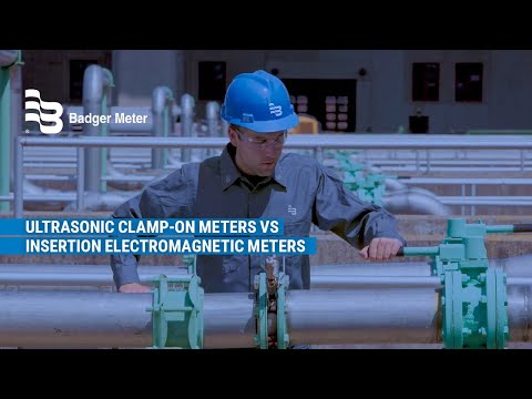Ultrasonic Clamp-on Meters vs Insertion Electromagnetic Meters | Badger Meter