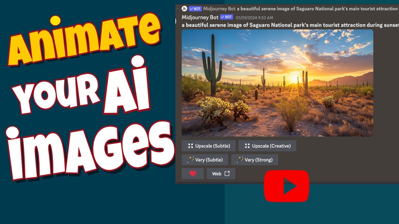 Transform Your AI Images into Animated Masterpieces! Midjourney, Dall-E, Stable Diffusion: Gen2