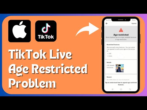 How to Fix TikTok Live Age Restricted Problem / 2024