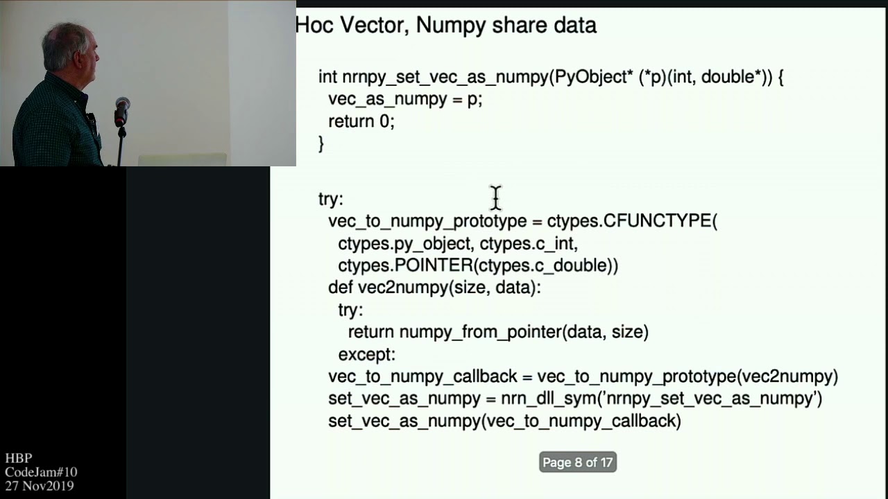 Hines Michael - NEURON Python interface strategies