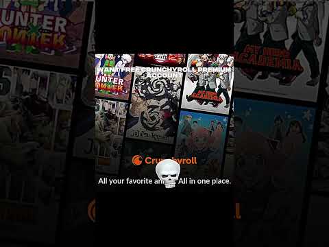 Crunchyroll Free Account #account #crunchyroll #anime #free