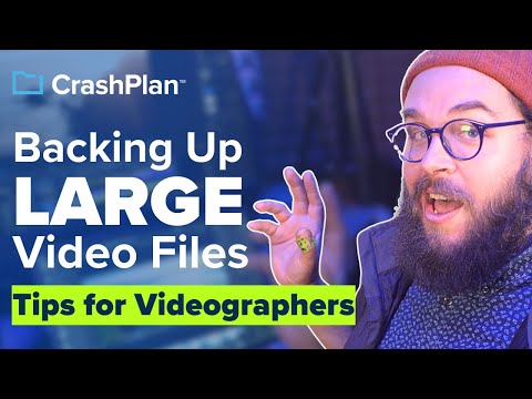 How to Back Up LARGE Video Files: Tips for Videographers