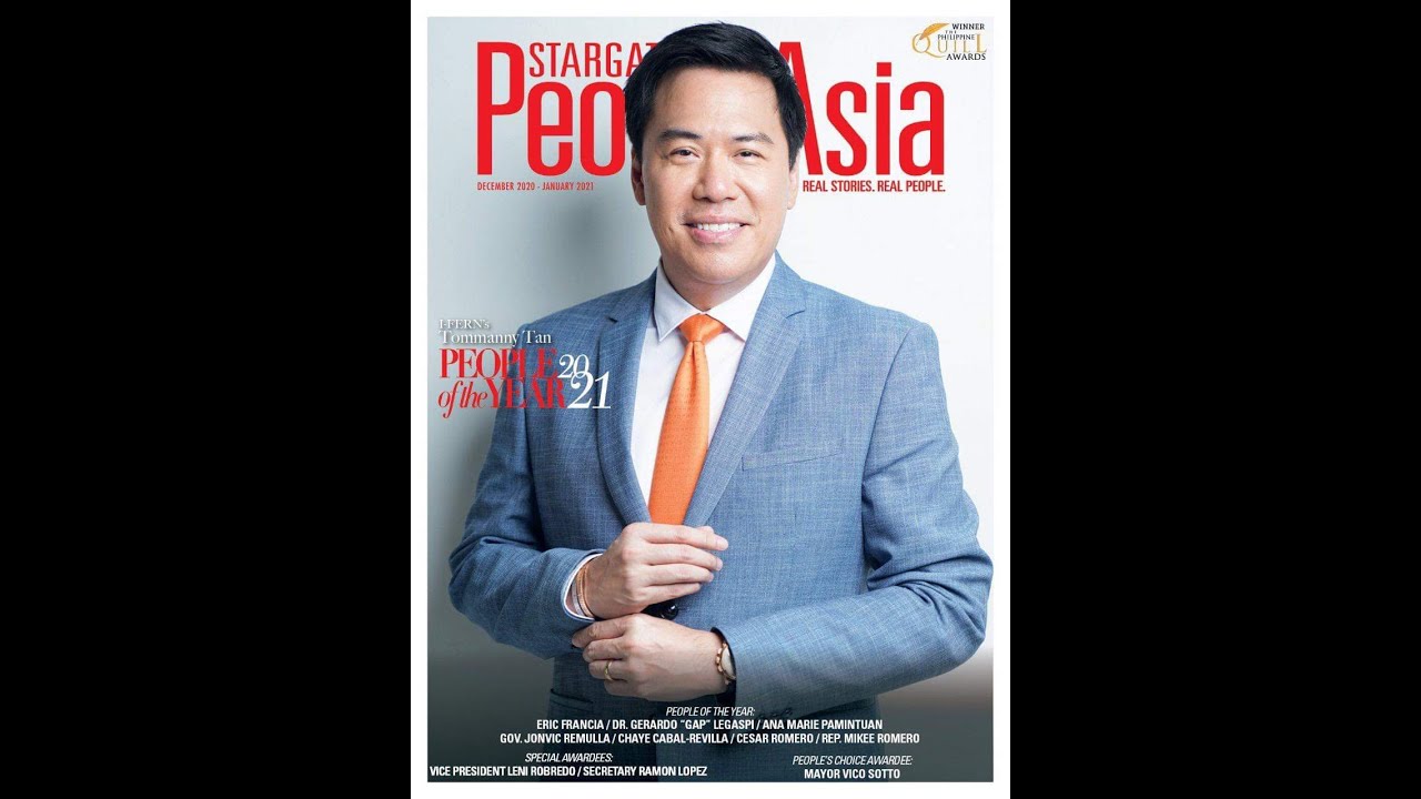 Congratulations to I-FERN Pres. & CEO Mr. Tommanny Tan! One of the People of the Year 2021 | HSBTV