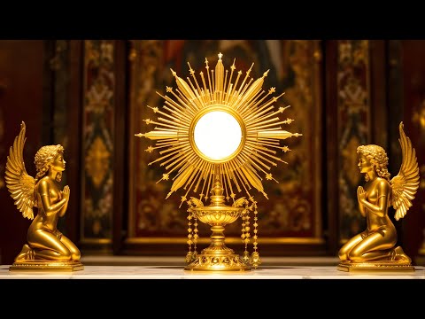 Eucharistic Adoration | Spiritual Protection Against Evil | Gregorian Chants 432 Hz 4/11