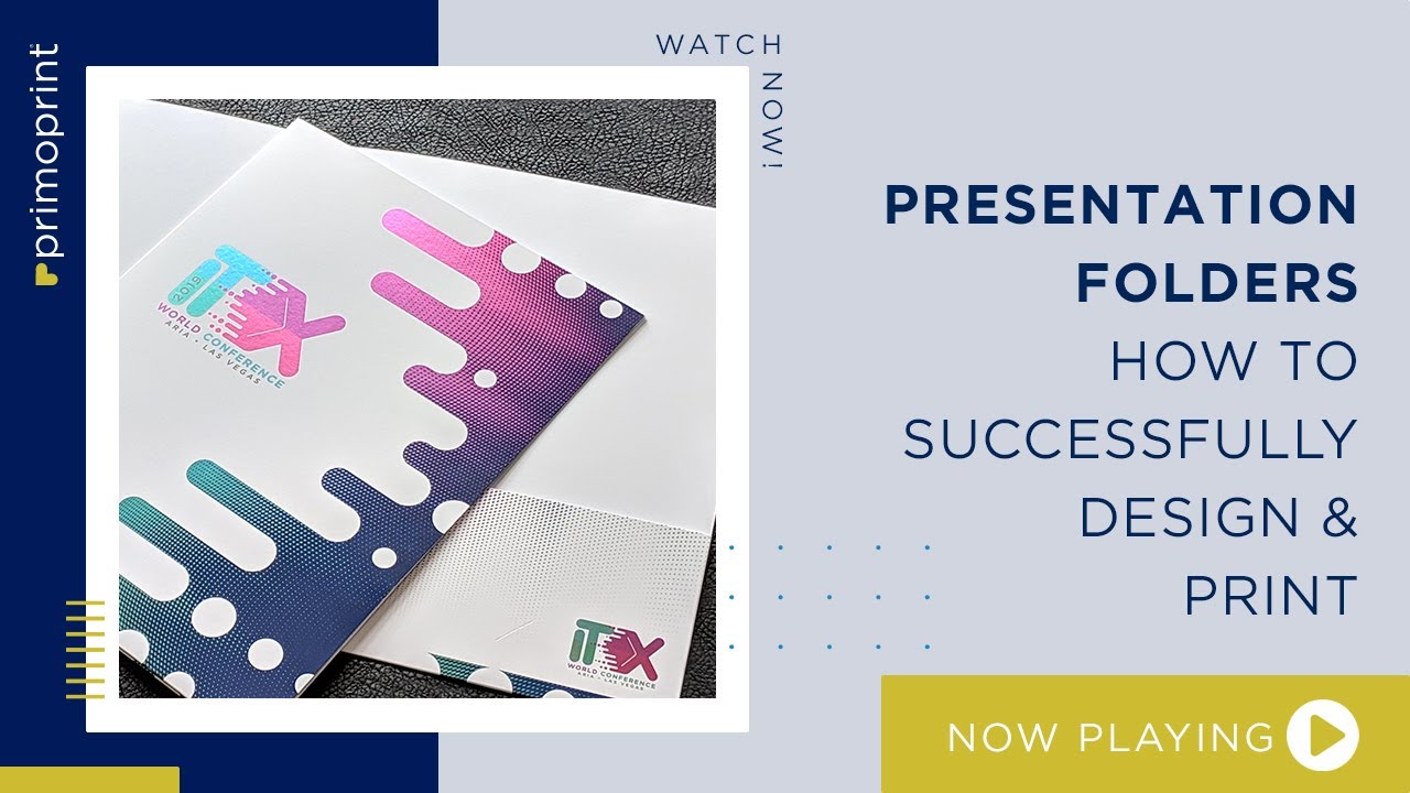 How To Successfully Design & Print Presentation Folders