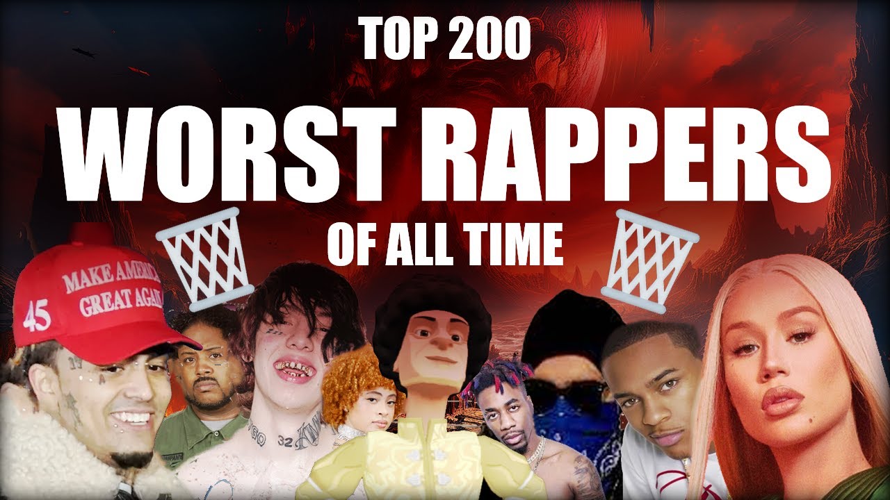 Top 200 Worst Rappers of All Time (2025 List)