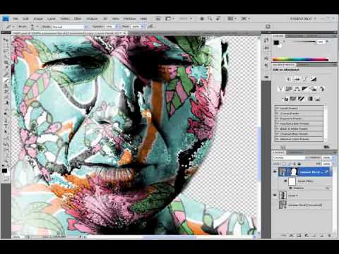 Photoshop Displacement Map Tutorial | Play Pause Share